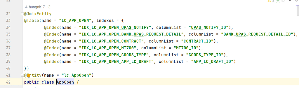Error: Does not select column of table additional store - Support - Jmix