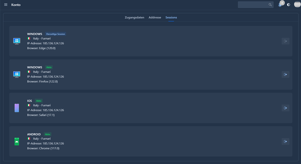 Active Sessions Page (Card Design/Frontend Recipe) - Community Solutions and Guides - Jmix