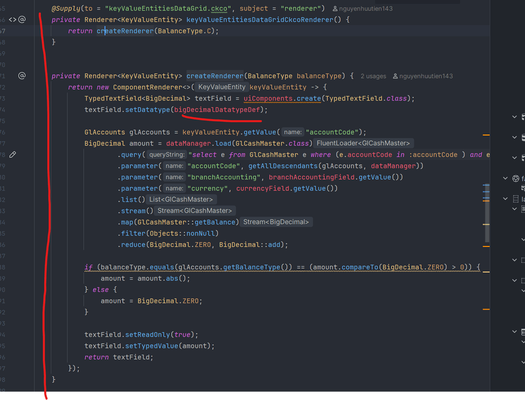 Problem with down load excell when renderer column - Support - Jmix