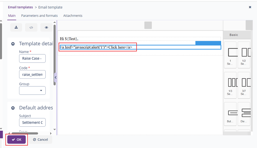 Template HTML Injection - Support - Jmix