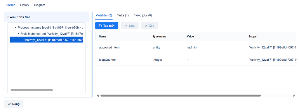 How to set value for variable in multi instance - BPM - Support - Jmix