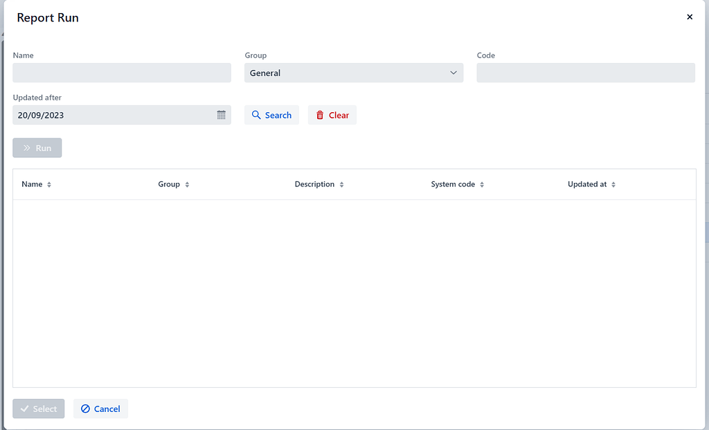 Report run: error related to date - Support - Jmix