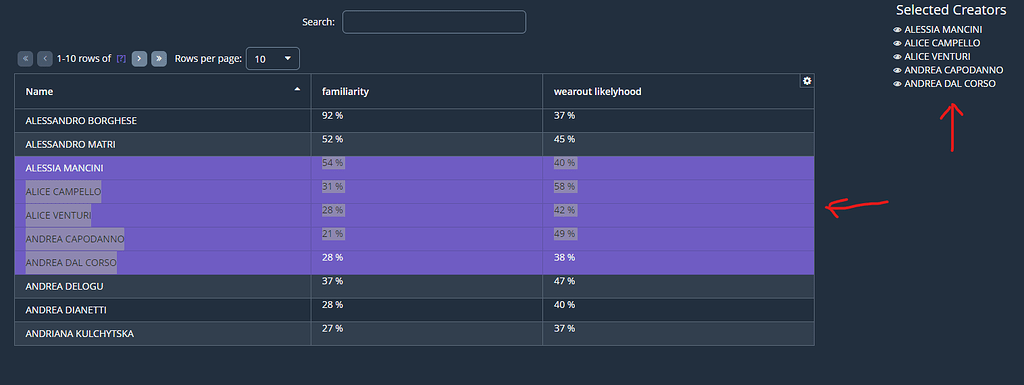 Multiple selection on multiple pages in Datagrid - Support - Jmix
