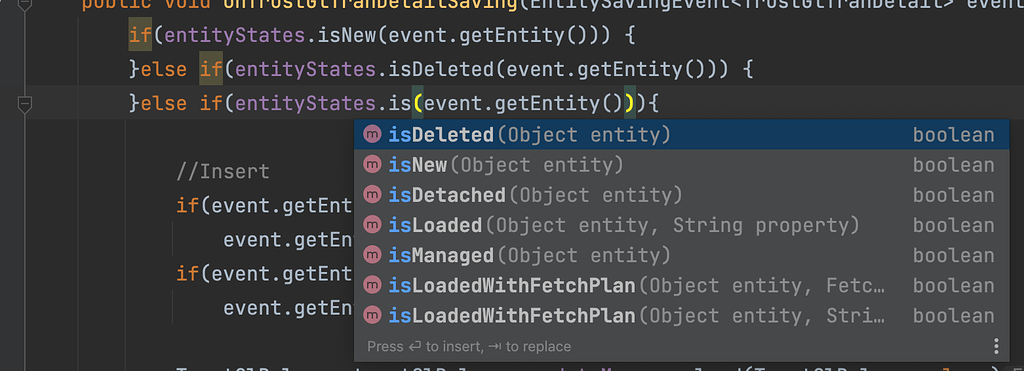 How to use Update event - Support - Jmix
