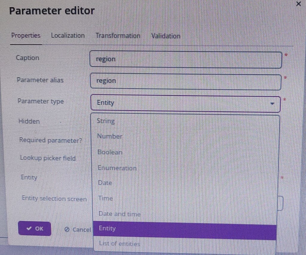 Report Filter Parameter List As Combobox Drop Down Support Jmix