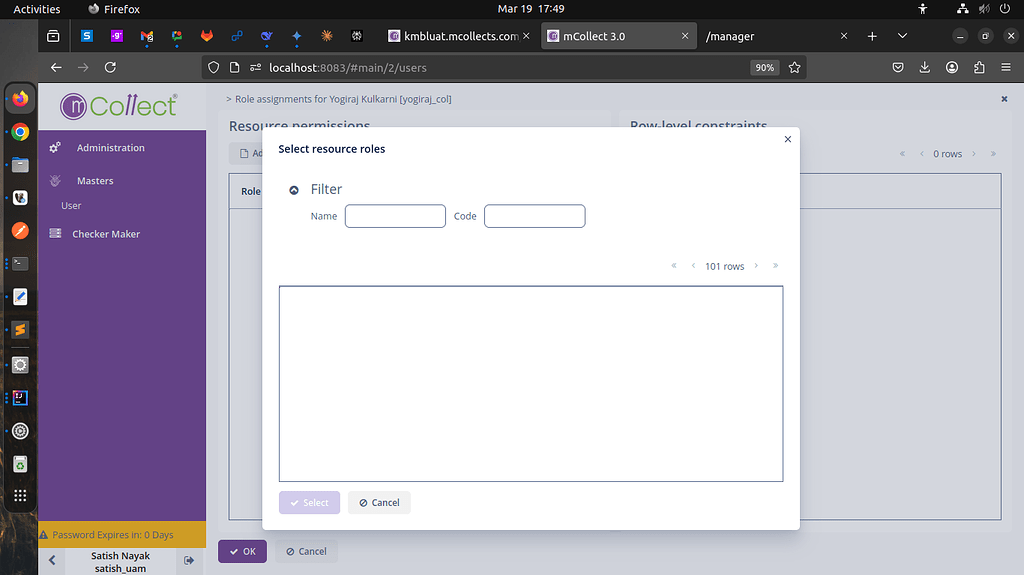 Role Assignment screen access issue - Support - Jmix