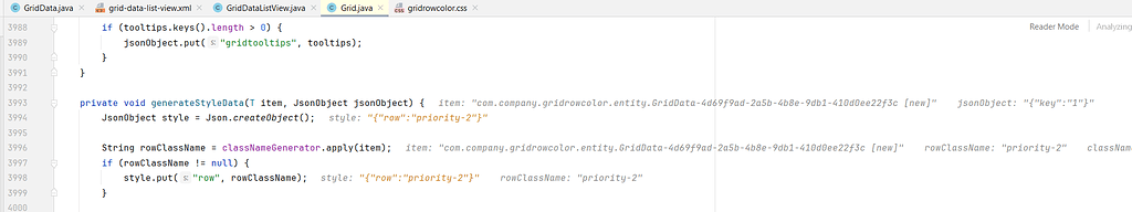 Setting DataGrid row color - Support - Jmix