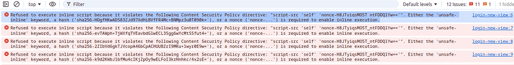 Implementing CSP using nonce - not getting reflected for auto-generated scripts - Support - Jmix