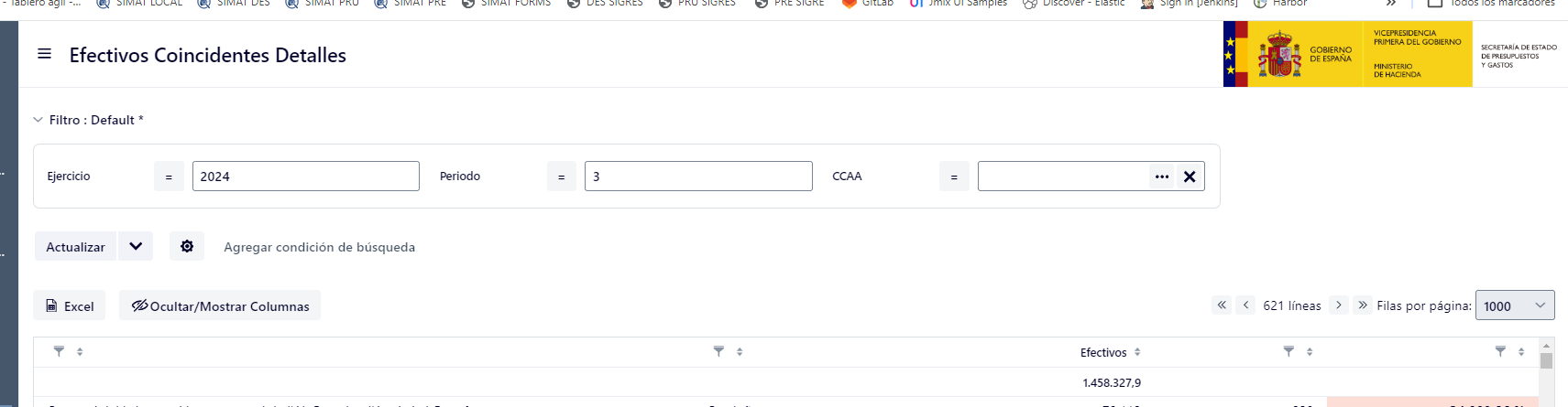 Blank labels in Datagrid with aggregation on top and filter columns - Support - Jmix